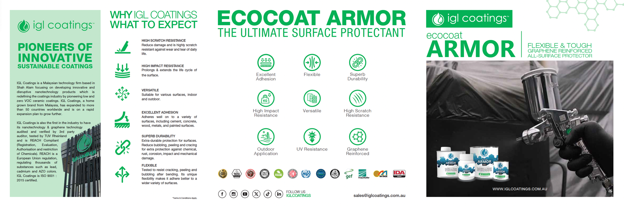 IGL Armor Brochure - Pack of 20 – IGL Coatings Australia